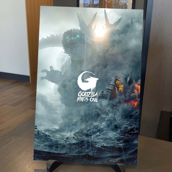 Art | Godzilla Minus One Movie Poster | Poshmark